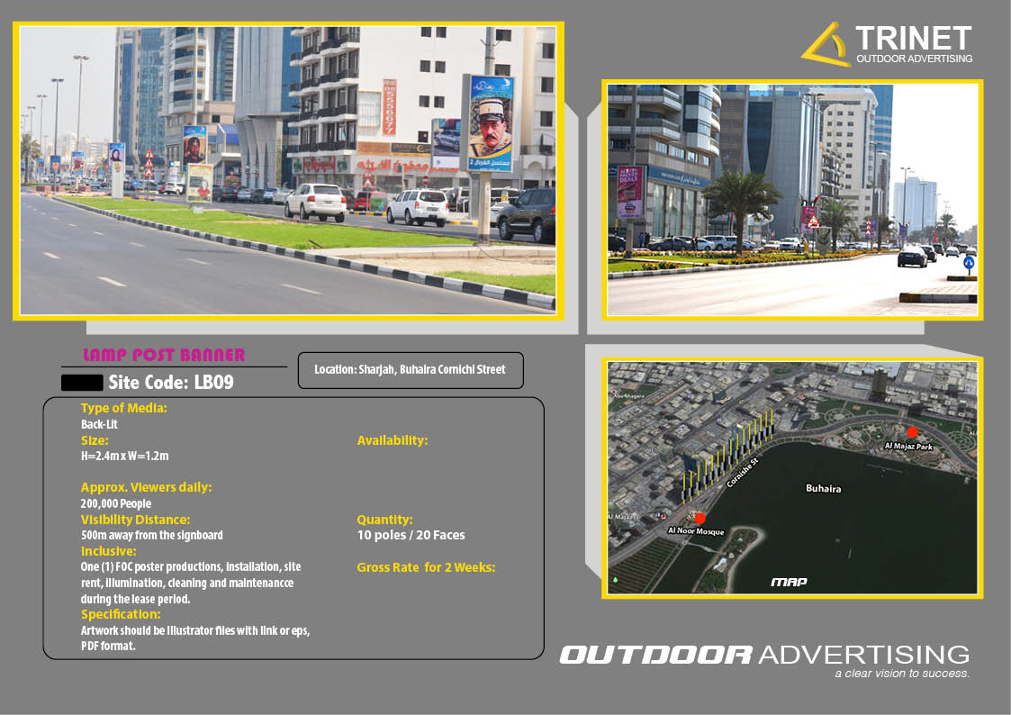 LAMP POST BANNERS – Trinet