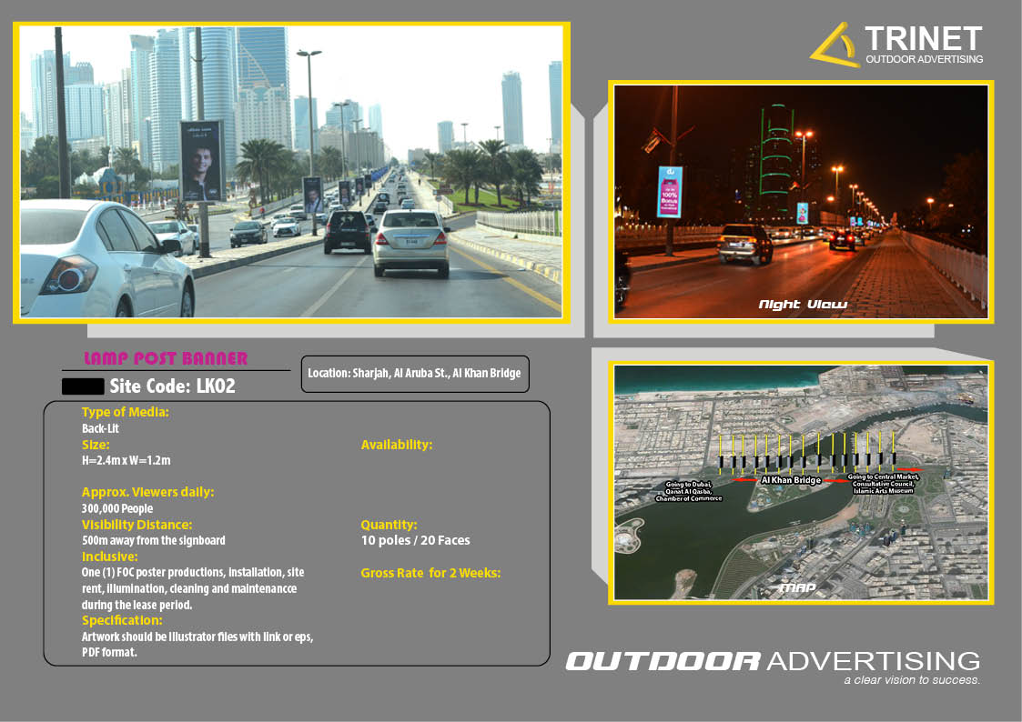 LAMP POST BANNERS – Trinet